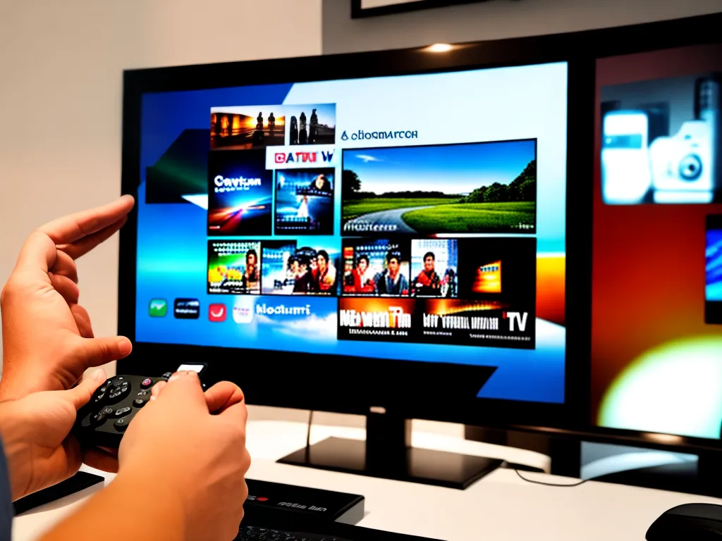 Exiba Suas Fotos na TV com Estilo