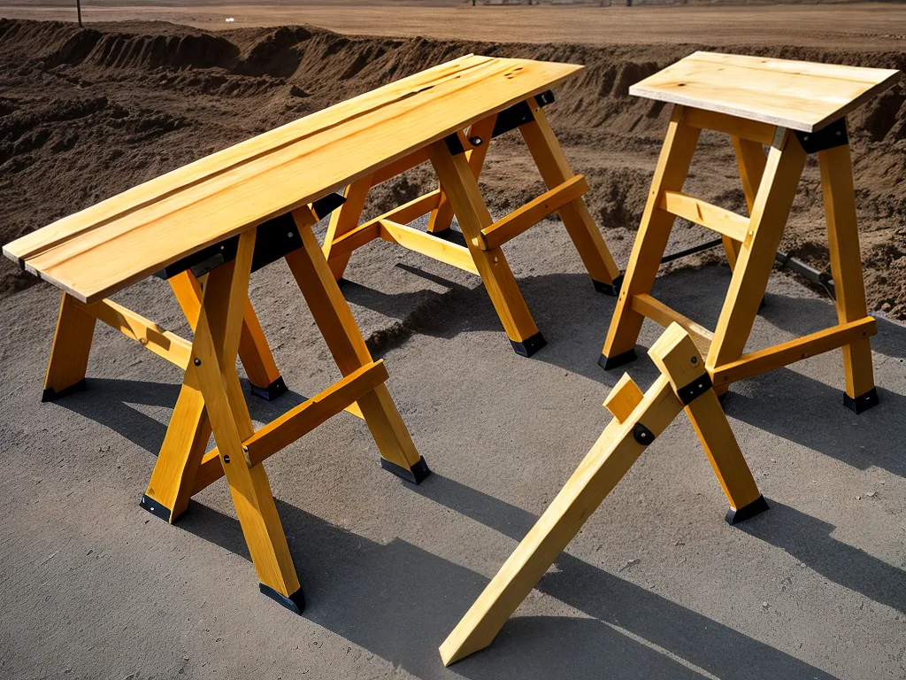 Explorando a Versatilidade dos Cavaletes: Madeira x Metal