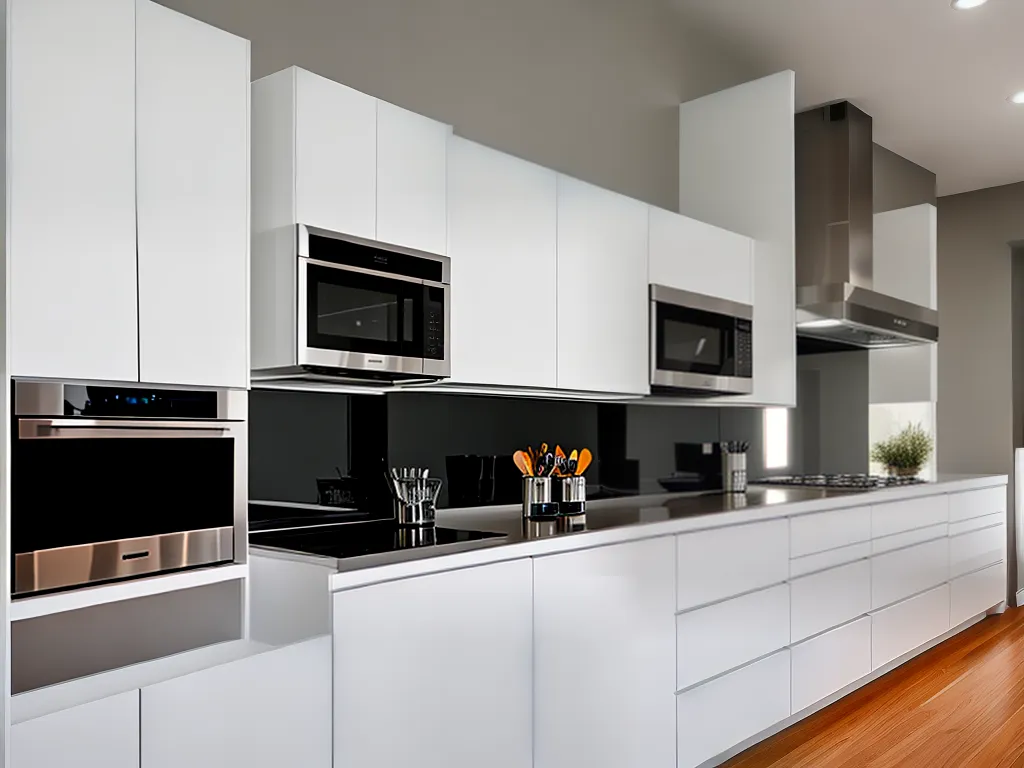 Cozinhas Modulares com Micro-ondas Embutido: Opções e Cuidados