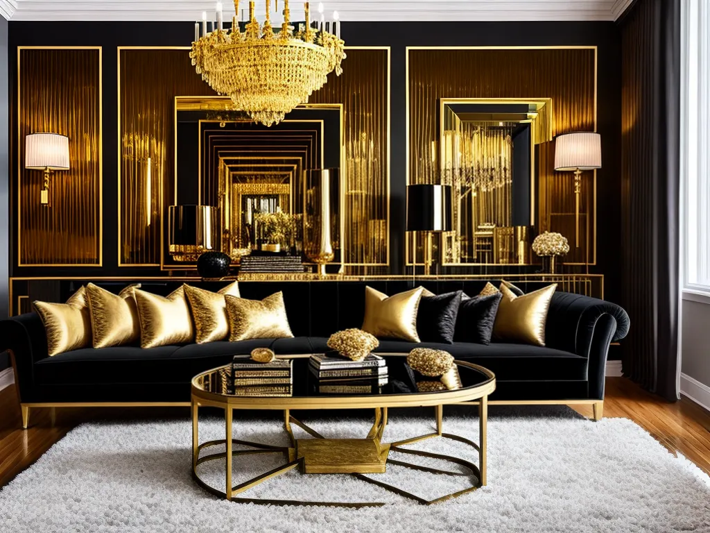 Art Déco: Elegância na Decoração de Apartamentos