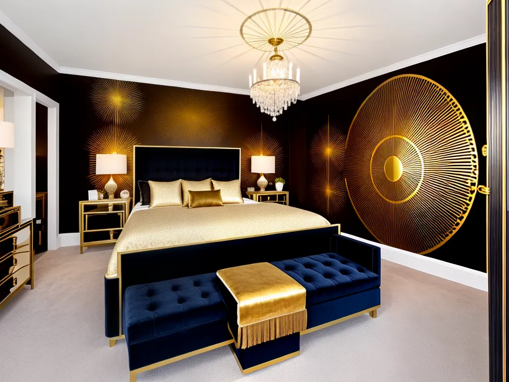 Art Déco: Quartos Estilosos e Inspiradores