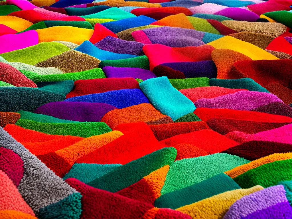 Tapete Têxtil: Tutorial de Retalhos de Tecido