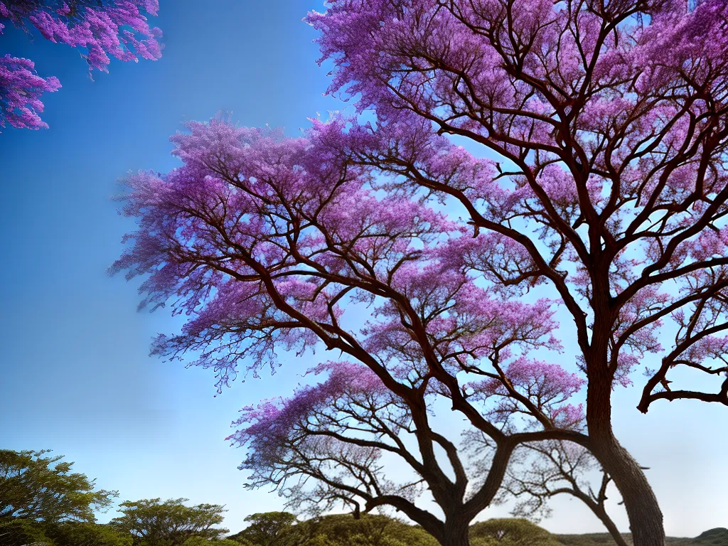Jacarandá-de-Espinho: Beleza e Resistência em uma Árvore.