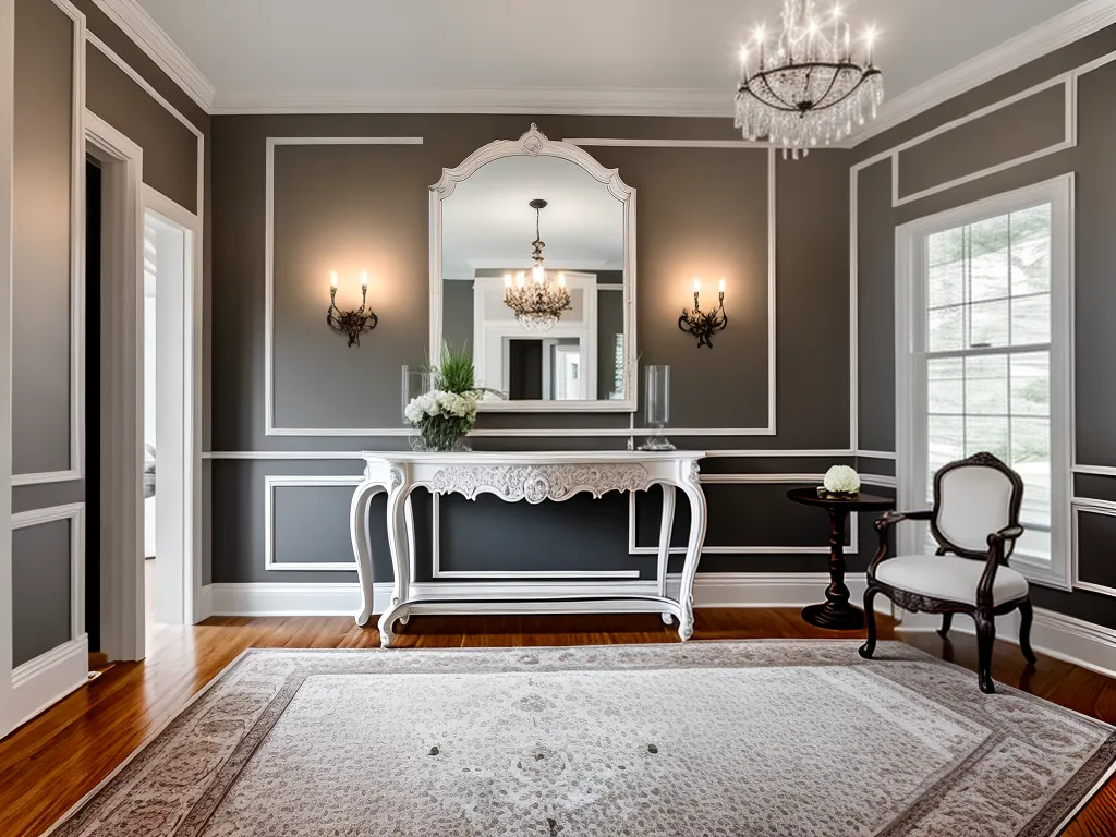 Boiserie em Halls de Entrada: Impacto Garantido