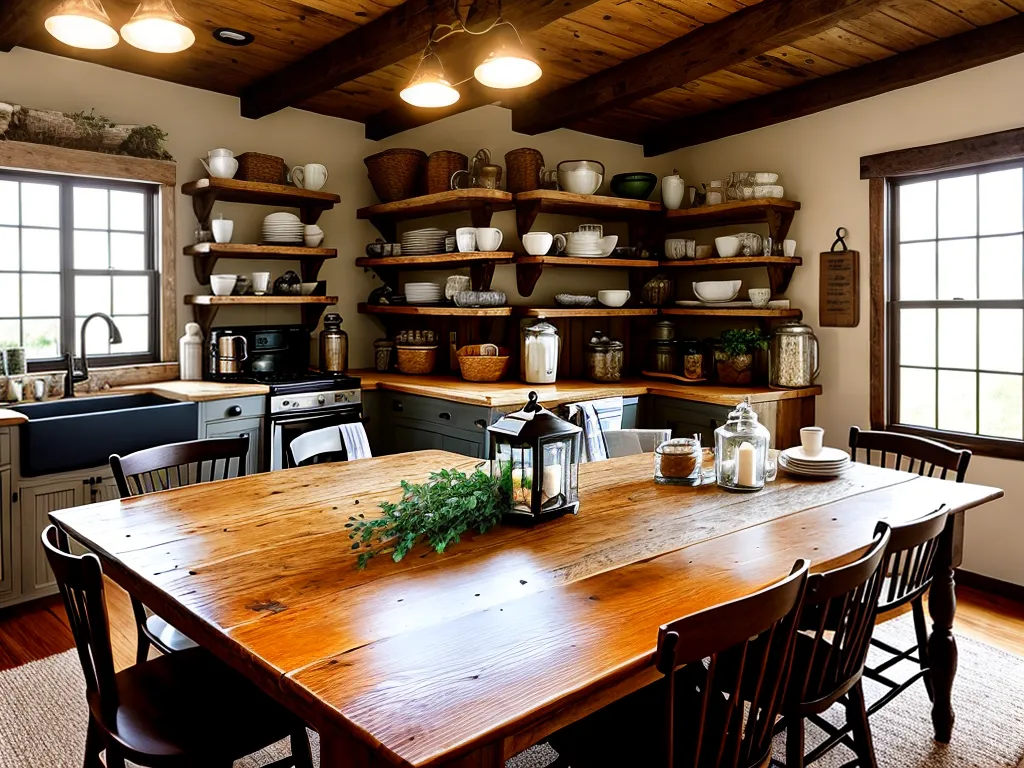 Estilo Bucólico na Cozinha de Campo