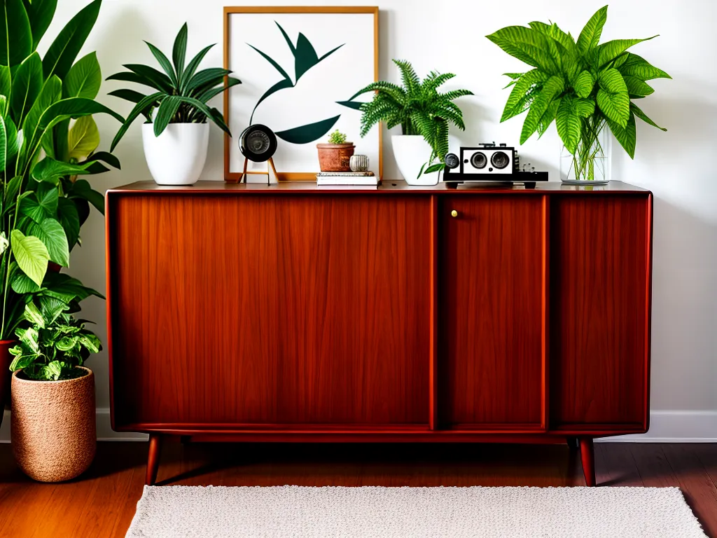 Vintage e Moderno: Vitrolas e Móveis na Decoração