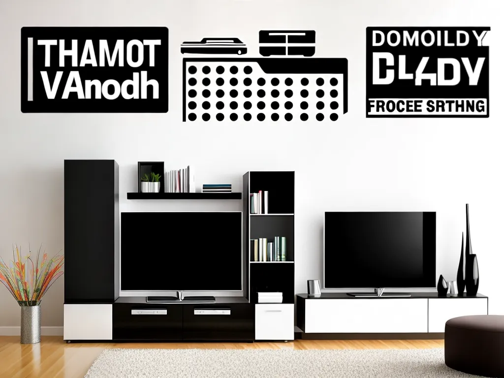 Transforme sua sala com adesivos decorativos!