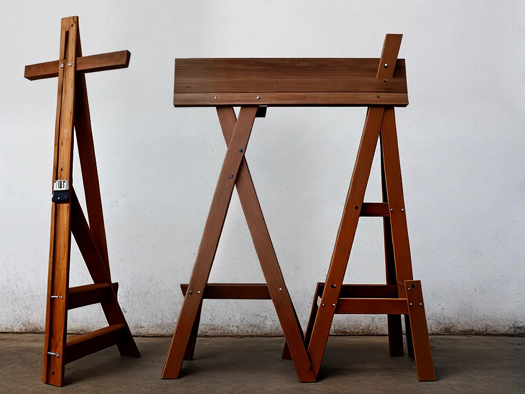 Explorando a Versatilidade dos Cavaletes: Madeira x Metal