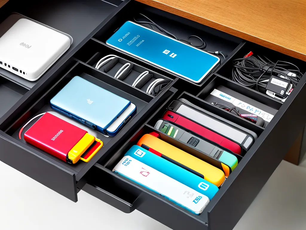 Organize seus Gadgets: Dicas de Armazenamento