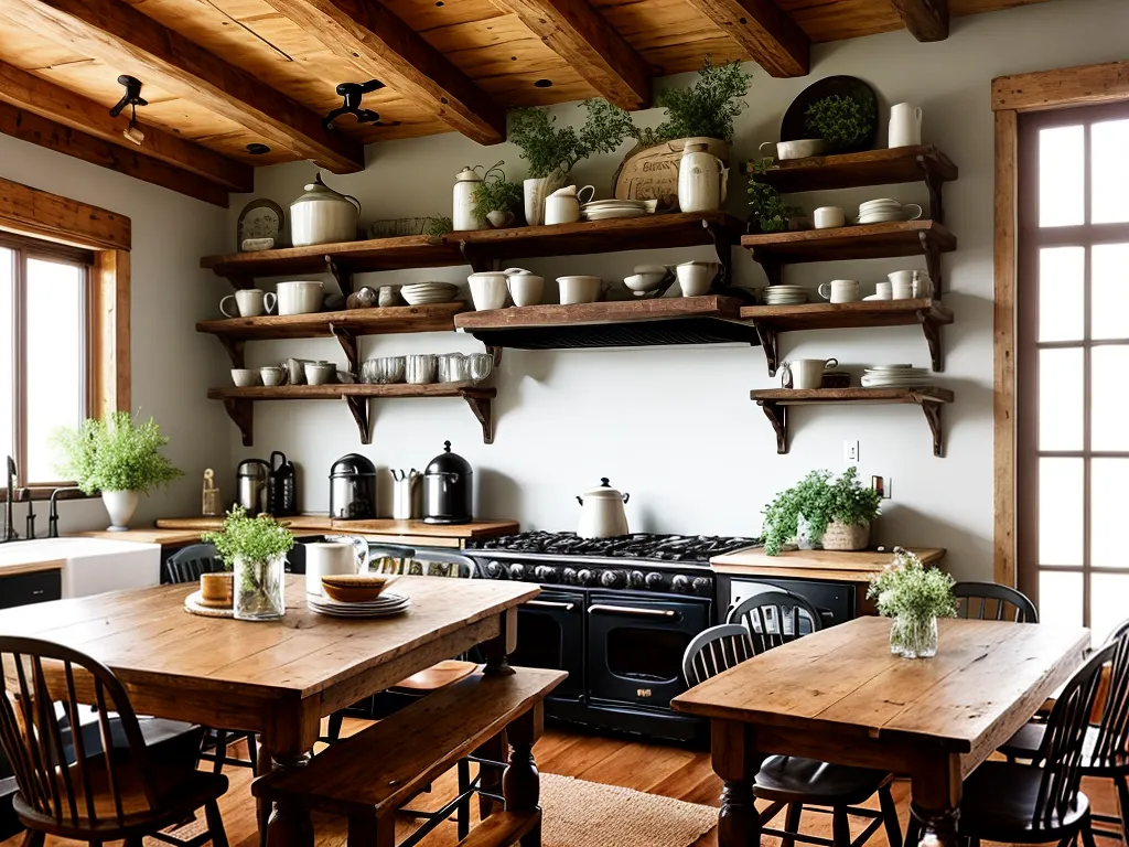 Estilo Bucólico na Cozinha de Campo