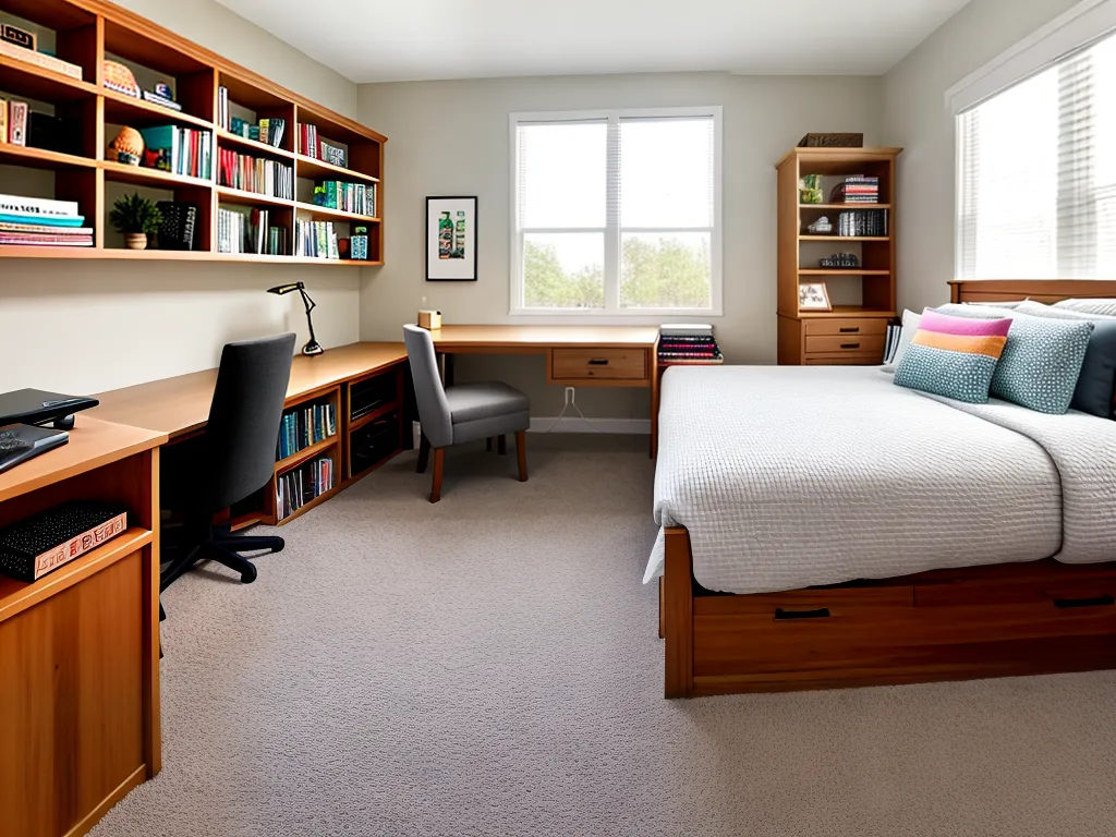 Transforme seu quarto de estudante em um santuário de produtividade