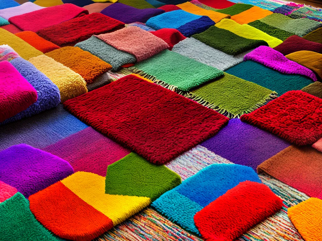 Tapete Têxtil: Tutorial de Retalhos de Tecido